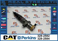 China Perkins original  328-2582 Diesel Fuel Injector Common Rail Injector Assembly for C7 C9 Excavator 324D 325D 328D Wheel Skidder  original new injector for sale
