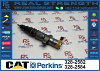 China Perkins original  328-2582 Diesel Fuel Injector Common Rail Injector Assembly for C7 C9 Excavator 324D 325D 328D Wheel Skidder  original new injector for sale