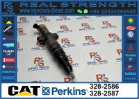 China Perkins original  328-2586 Common Rail Diesel Fuel Pump Injector for C7 Engine 324D 325D 326D 329D Construction Machinery  original new injector for sale