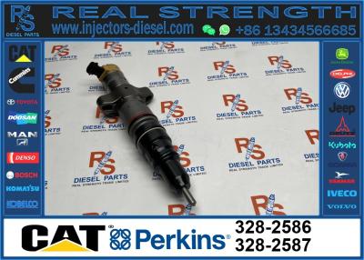 China Perkins original  328-2586 Common Rail Diesel Fuel Pump Injector for C7 Engine 324D 325D 326D 329D Construction Machinery  original new injector for sale