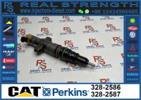 China Perkins original  328-2586 Common Rail Diesel Fuel Pump Injector for C7 Engine 324D 325D 326D 329D Construction Machinery  original new injector for sale