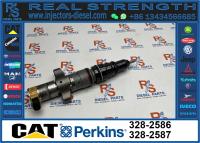 China Perkins original  328-2586 Common Rail Diesel Fuel Pump Injector for C7 Engine 324D 325D 326D 329D Construction Machinery  original new injector for sale