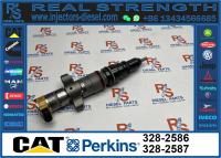 China Perkins original  328-2586 Common Rail Diesel Fuel Pump Injector for C7 Engine 324D 325D 326D 329D Construction Machinery  original new injector for sale
