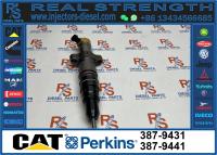 China Perkins original Perkins 387-9431 Common Rail Fuel Injector for C7 C9 3406e Excavator Engine Diesel Parts new injector original new injector for sale