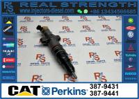 China Perkins original Perkins 387-9431 Common Rail Fuel Injector for C7 C9 3406e Excavator Engine Diesel Parts new injector original new injector for sale