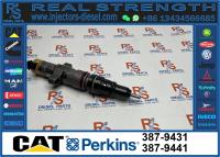 China Perkins original Perkins 387-9431 Common Rail Fuel Injector for C7 C9 3406e Excavator Engine Diesel Parts new injector original new injector for sale