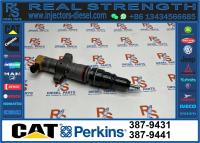 China Perkins original Perkins 387-9431 Common Rail Fuel Injector for C7 C9 3406e Excavator Engine Diesel Parts new injector original new injector for sale
