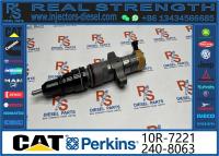 China Perkins original Perkins 10R-7221 Fuel Injector for C9 C7 Engine E324D 325D 330D 336D2 Replacement for OEM new injector original new injector for sale