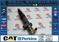 China Perkins original Perkins 10R-7221 Fuel Injector for C9 C7 Engine E324D 325D 330D 336D2 Replacement for OEM new injector original new injector for sale
