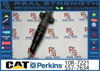 China Perkins original Perkins 10R-7221 Fuel Injector for C9 C7 Engine E324D 325D 330D 336D2 Replacement for OEM new injector original new injector for sale