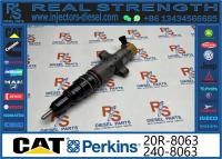 China Perkins original Perkins 20R-8063 Diesel Fuel Injector for C9 Engine D6R D6T D7R Dozer 387-9434 267-9715 new injector original new injector for sale