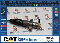 China Perkins original  20R-8064 Engine Common Rail Fuel Injector Replacement for OEM C9 C9 Diesel Engine 330D 336D E336D E330D E340D Excavator Spare Parts  original new injector for sale