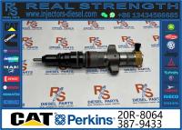 China Perkins original  20R-8064 Engine Common Rail Fuel Injector Replacement for OEM C9 C9 Diesel Engine 330D 336D E336D E330D E340D Excavator Spare Parts  original new injector for sale