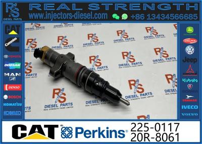 China Perkins original Perkins 225-0117 Common Rail Fuel Injector for C9 Engine 330D 336D Excavator Replacement for OEM new injector original new injector for sale