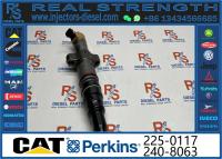 China Perkins original Perkins 225-0117 Common Rail Fuel Injector for C9 Engine 330D 336D Excavator Replacement for OEM new injector original new injector for sale