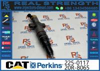 China Perkins original Perkins 225-0117 Common Rail Fuel Injector for C9 Engine 330D 336D Excavator Replacement for OEM new injector original new injector for sale