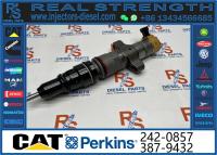 China Perkins original  242-0857 Common Rail Diesel Fuel Injector for C9 Engine 330D 336D Construction Machinery Aftermarket Parts  original new injector for sale