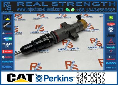 China Perkins original  242-0857 Common Rail Diesel Fuel Injector for C9 Engine 330D 336D Construction Machinery Aftermarket Parts  original new injector for sale