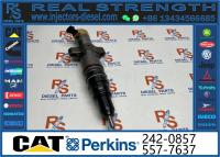 China Perkins original  242-0857 Common Rail Diesel Fuel Injector for C9 Engine 330D 336D Construction Machinery Aftermarket Parts  original new injector for sale