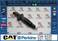 China Perkins original 254-4339 Common Rail Diesel Engine Fuel Injector for C9 E330D 330 Excavator 10R7222 387-9434 387-9432 328-2580 328-2576 original new injector for sale