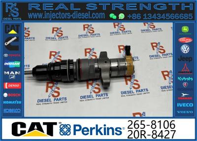 China Perkins original 265-8106  Diesel Fuel Injector for C7 C9 Engine Replacement 254-4330 254-4339 254-4340 258-8745 266-4446 267-3360 267-3361 267-9710 20R-8059 original new injector for sale