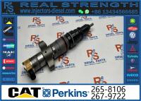China Perkins original 265-8106  Diesel Fuel Injector for C7 C9 Engine Replacement 254-4330 254-4339 254-4340 258-8745 266-4446 267-3360 267-3361 267-9710 20R-8059 original new injector for sale