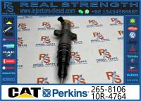 China Perkins original 265-8106  Diesel Fuel Injector for C7 C9 Engine Replacement 254-4330 254-4339 254-4340 258-8745 266-4446 267-3360 267-3361 267-9710 20R-8059 original new injector for sale