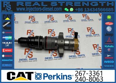 China Perkins original Perkins 267-3361 Diesel Engine Fuel Injector for C9 Engine Perkins Excavator Replacement for OEM new injector original new injector for sale