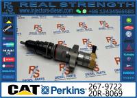 China Perkins original Perkins 267-9722 Diesel Fuel Pump Common Rail Fuel Injector for C9 C7 330D 336D Excavator Replacement for OEM new injector original new injector for sale