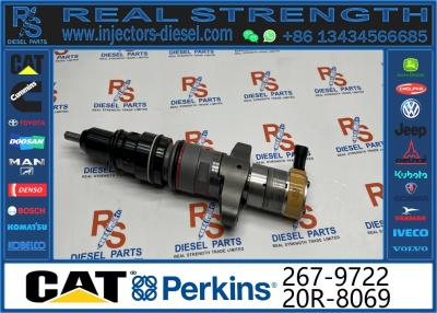 China Perkins original Perkins 267-9722 Diesel Fuel Pump Common Rail Fuel Injector for C9 C7 330D 336D Excavator Replacement for OEM new injector original new injector for sale