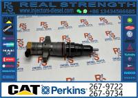 China Perkins original Perkins 267-9722 Diesel Fuel Pump Common Rail Fuel Injector for C9 C7 330D 336D Excavator Replacement for OEM new injector original new injector for sale