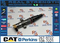 China Perkins original Perkins 267-9722 Diesel Fuel Pump Common Rail Fuel Injector for C9 C7 330D 336D Excavator Replacement for OEM new injector original new injector for sale