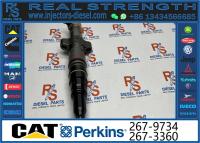 China Perkins original Perkins 267-9734 Common Rail Fuel Injector for C9 Engine E330D E336D E340D Excavator new injector original new injector for sale