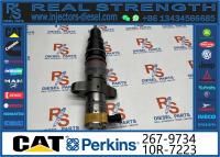 China Perkins original Perkins 267-9734 Common Rail Fuel Injector for C9 Engine E330D E336D E340D Excavator new injector original new injector for sale