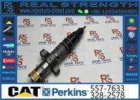 China Perkins original Perkins 557-7633 Diesel Engine Fuel Injector C9 C7 for E330D E336D Excavator replacement for OEM new injector original new injector for sale