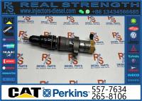 China Perkins original 557-7634 C9 Diesel Engine Fuel Injector High Pressure Fuel Nozzle for Excavator Engineering Machinery Parts  original new injector for sale