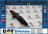 China Perkins original 557-7637 Common Rail Fuel Injector for C9 C13 Engine 330D 336D Excavator E330D E336D Construction Machinery Parts  original new injector for sale