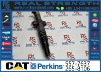 China Perkins original 557-7637 Common Rail Fuel Injector for C9 C13 Engine 330D 336D Excavator E330D E336D Construction Machinery Parts  original new injector for sale
