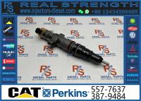 China Perkins original 557-7637 Common Rail Fuel Injector for C9 C13 Engine 330D 336D Excavator E330D E336D Construction Machinery Parts  original new injector for sale
