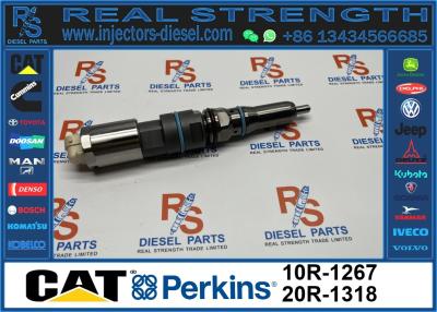 China Perkins original Perkins 10R-1267 Fuel Injector Common Rail for C9.3 320E 323E 950K Excavator Loader Replacement for OEM new injector original new injector for sale