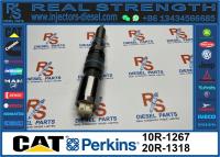 China Perkins original Perkins 10R-1267 Fuel Injector Common Rail for C9.3 320E 323E 950K Excavator Loader Replacement for OEM new injector original new injector for sale