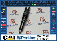 China Perkins original Perkins 169-7408 C9.3 Engine Injector Replacement for OEM E336E Excavator Parts 20R-5075 456-3509 new injector original new injector for sale