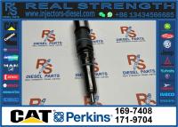 China Perkins original Perkins 169-7408 C9.3 Engine Injector Replacement for OEM E336E Excavator Parts 20R-5075 456-3509 new injector original new injector for sale