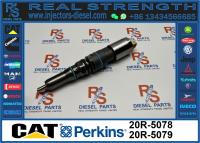 China Perkins original Perkins 20R-5078 Common Rail Fuel Injector for C9.3 Engine Sprayer Excavator Truck Replacement for OEM new injector original new injector for sale