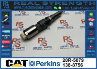 China Perkins original Perkins 20R-5079 Common Rail Fuel Injector for C9 C9.3 Engine 336E 336E L Excavator new injector original new injector for sale