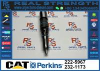 China Perkins original Perkins 222-5967 Injector 460-8213 20R-5075 456-3509 20R5075 4563509 For C9.3 E336E Excavator Parts  original new injector for sale