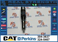 China Perkins original Diesel Engine Common Rail Fuel Injector Assembly for C9.3 Construction Excavator Loader Bulldozer 382-0709 456-3493 20R-5036 324-5467 392-9046 original new injector for sale