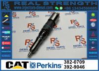 China Perkins original  382-0709 Diesel Fuel Injector Replacement for C9.3 C9 D6T D7E Engine, Fits 336E 336EL 336ELN Excavator  original new injector for sale