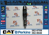 China Perkins original  382-0709 Diesel Fuel Injector Replacement for C9.3 C9 D6T D7E Engine, Fits 336E 336EL 336ELN Excavator  original new injector for sale