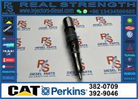 China Perkins original  382-0709 Diesel Fuel Injector Replacement for C9.3 C9 D6T D7E Engine, Fits 336E 336EL 336ELN Excavator  original new injector for sale